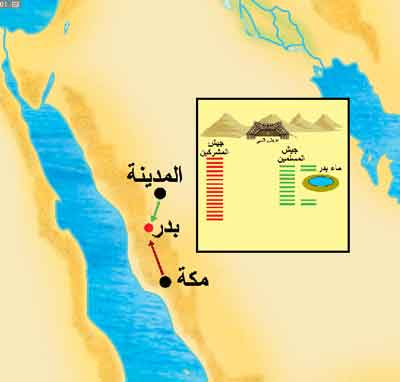 Battle of Badr Maps - غزوة بدر | Tasheel Tadrees