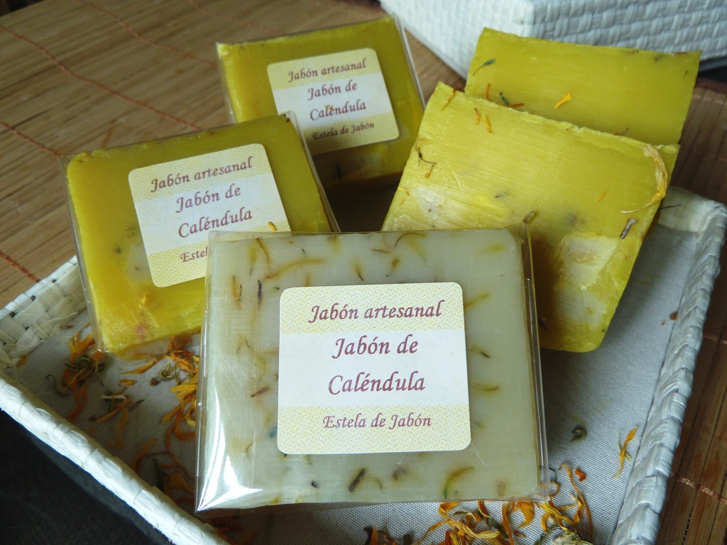 Estela de Jabón: Jabón de Caléndula