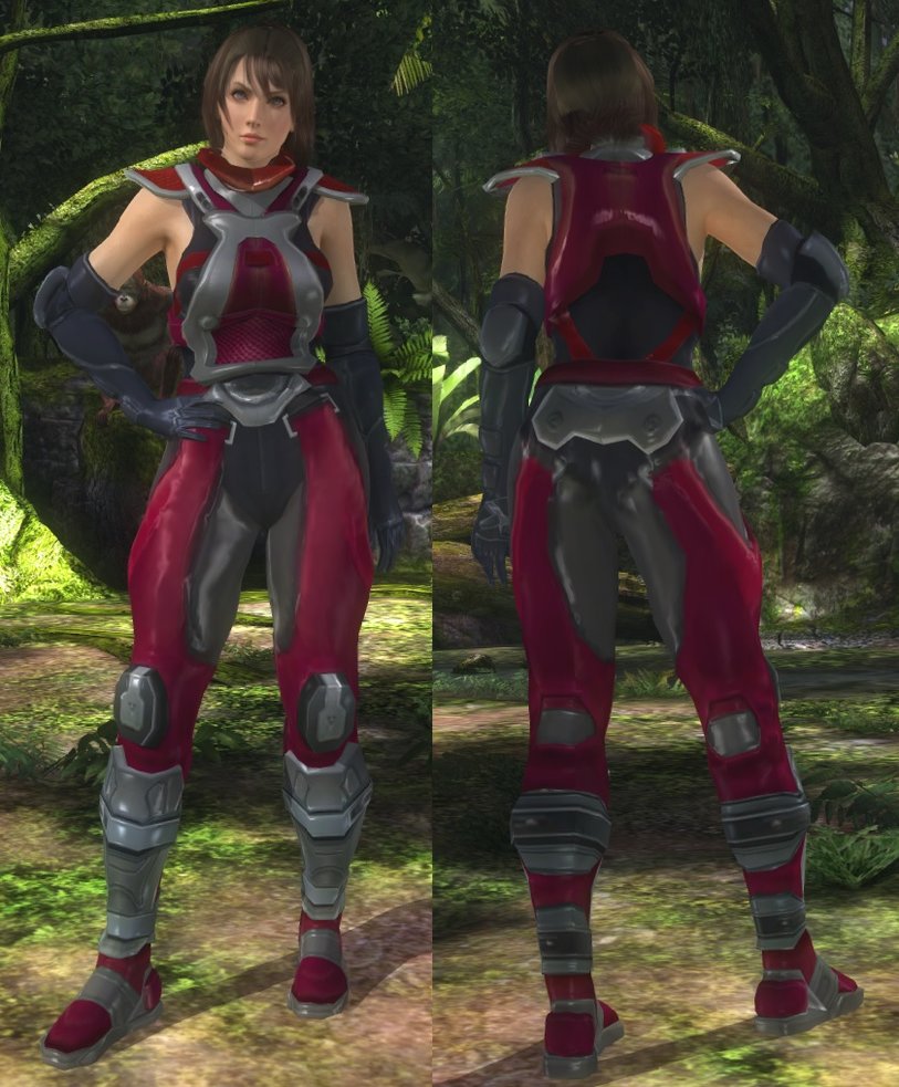 Christie: Anna Williams Cosplay (Dead or Alive 5 Last Round Mods)