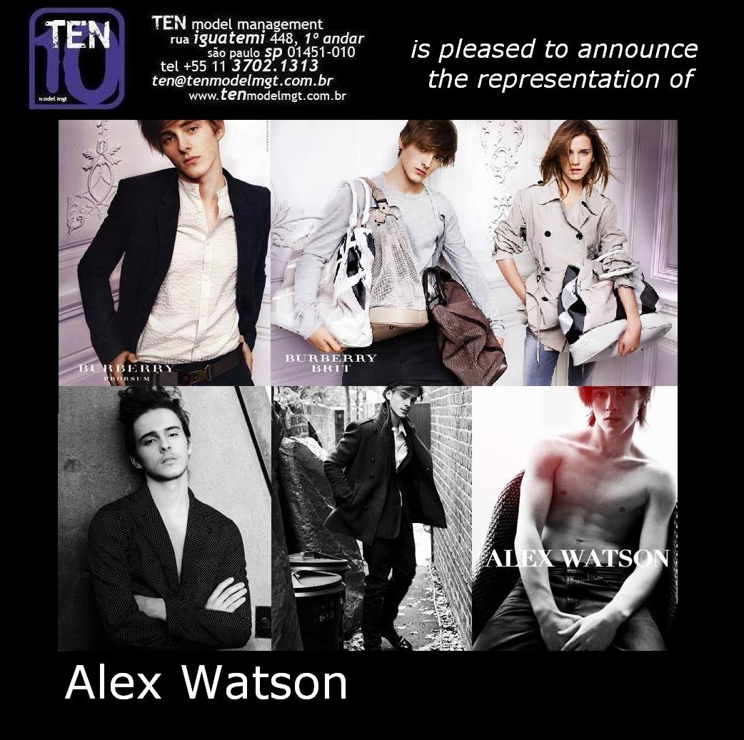 Alex Watson na Ten | Brazil Male Models