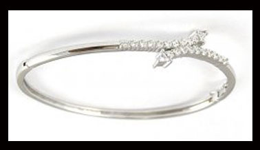 White Gold Bangles Designs Pictures - fashion world