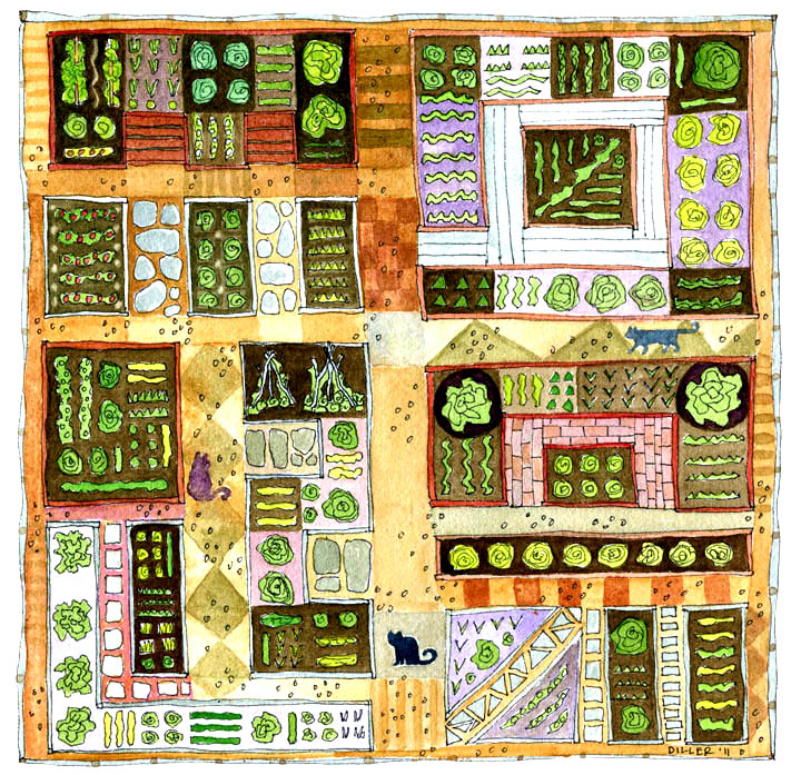 claudia diller: Community Gardens