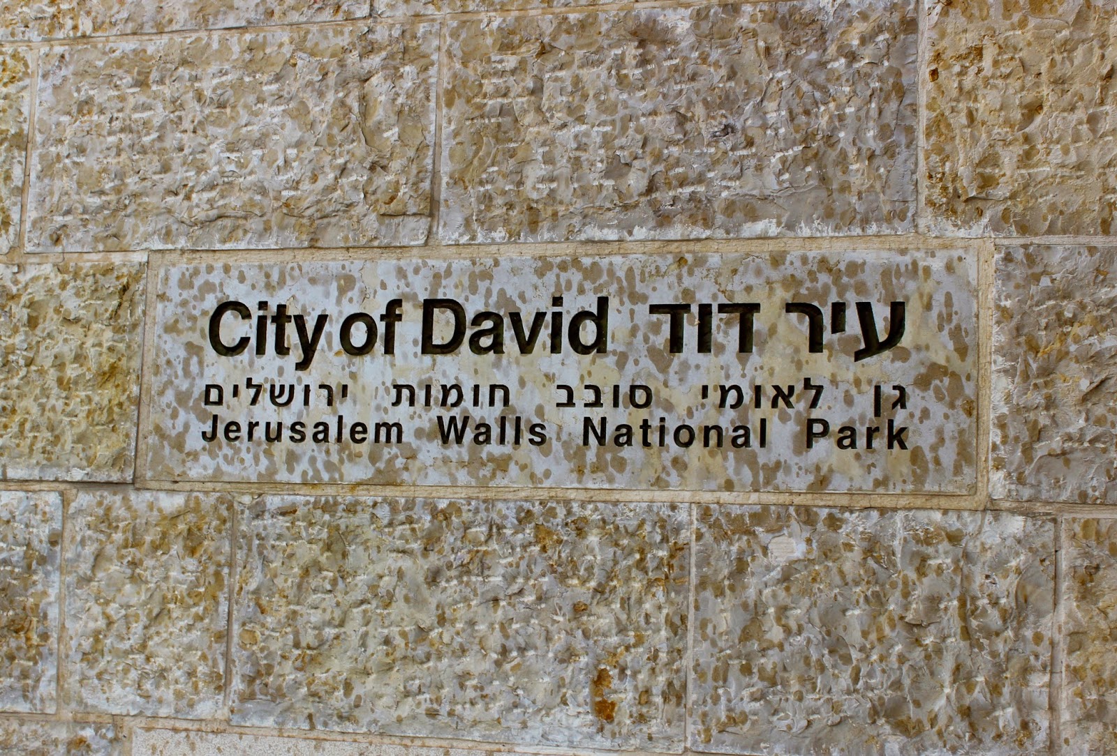 Vintage Grace: City of David- Jerusalem