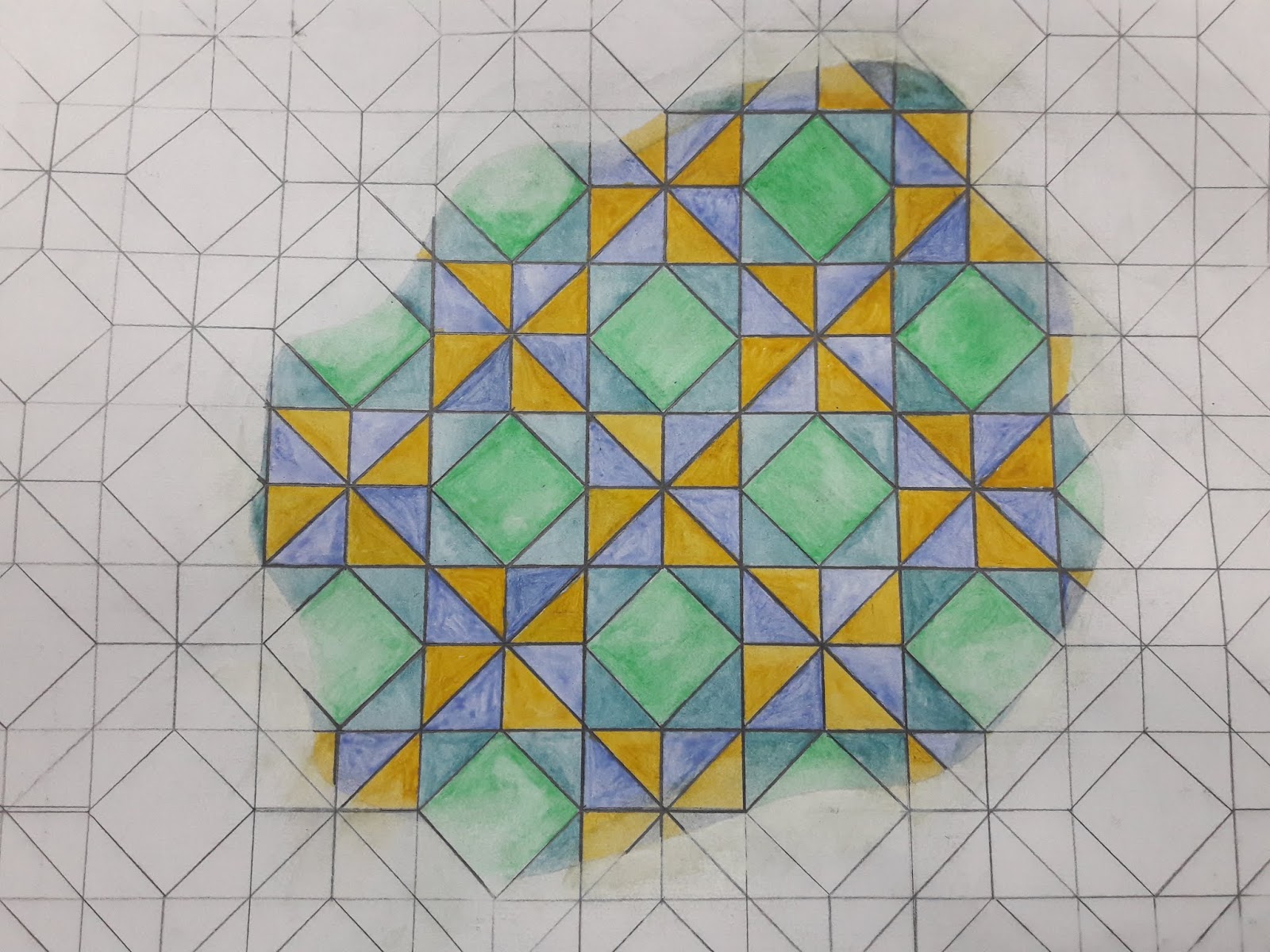 En el aula creativa: Diseño red modular patio andaluz.