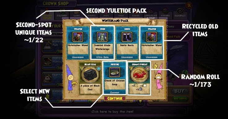 Wizard101's New Pack Structure - Swordroll's Blog | Wizard101 & Pirate101