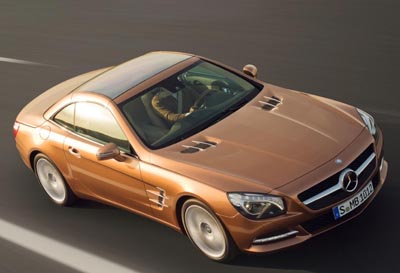 All new Mercedes SL official pictures - BurlappCar