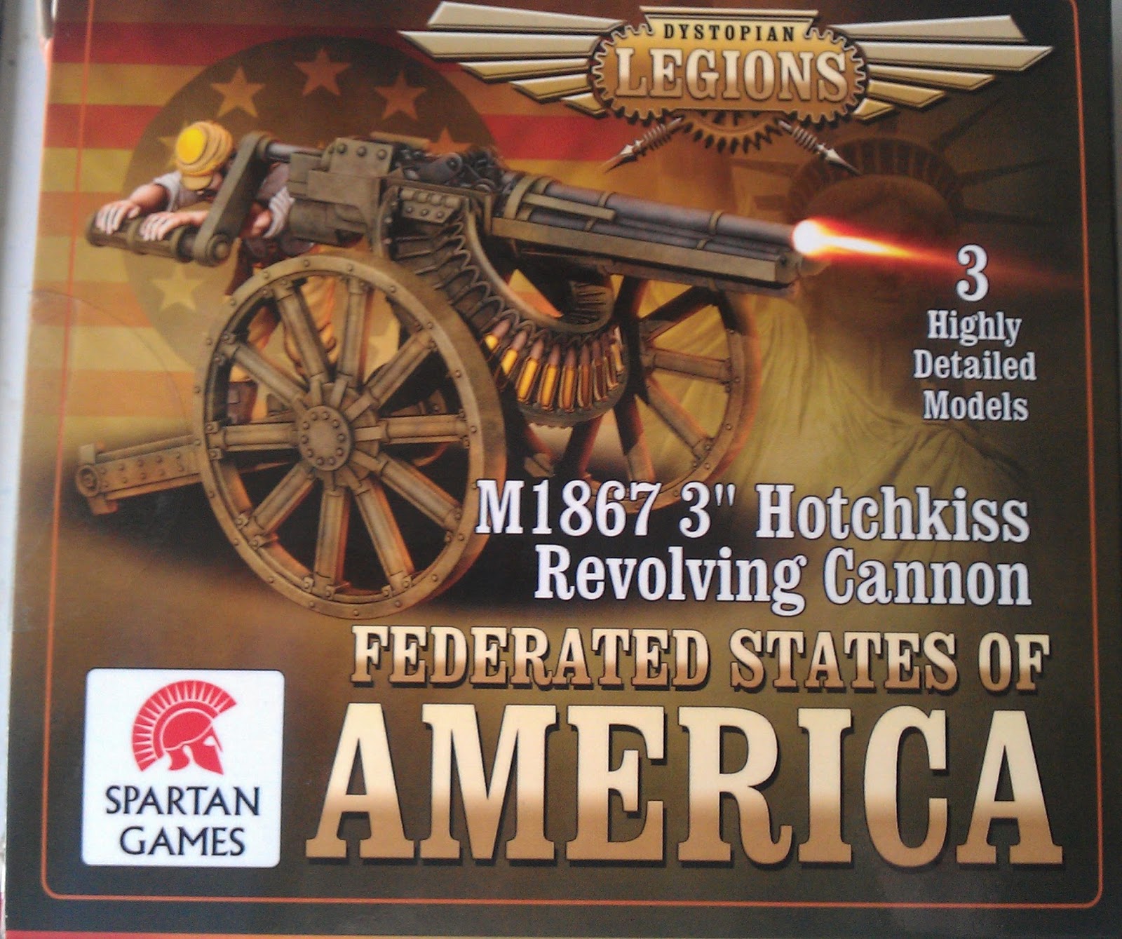 Review War Games: Federated States of America M18673" Hotchkiss ...
