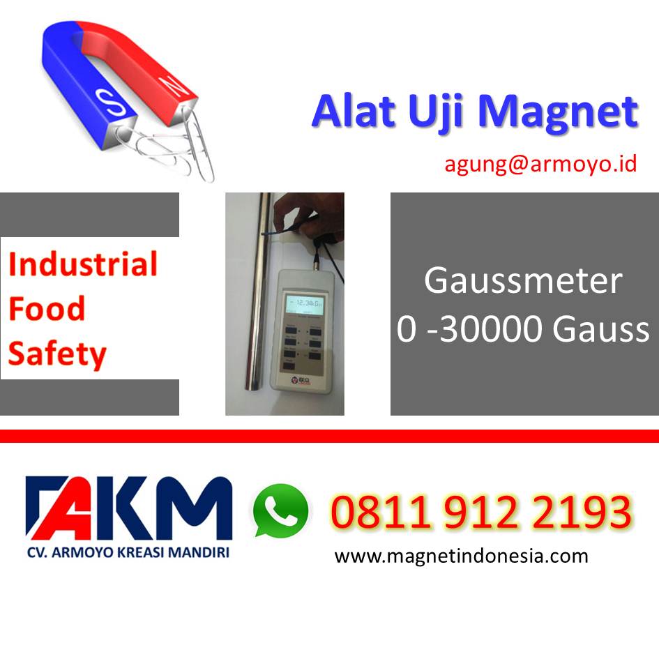 Alat Uji Magnet Gaussmeter dan Teslameter ~ Magnet Indonesia | 0811 912 ...