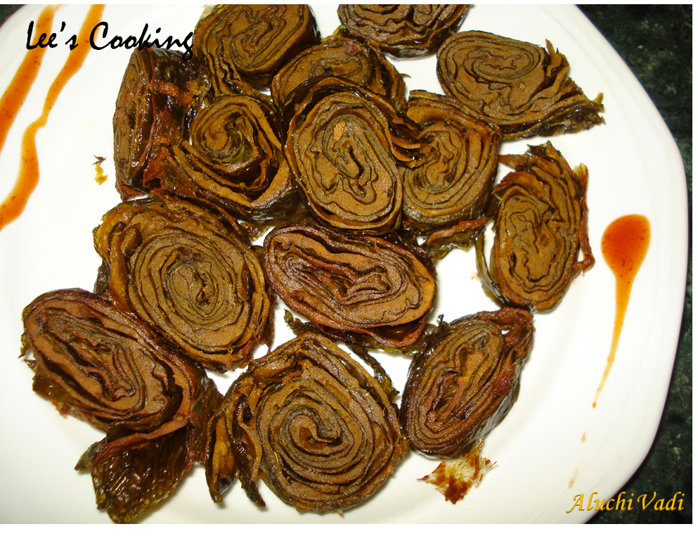 Lee’s Culinary Experiments : Aluchi Vadi