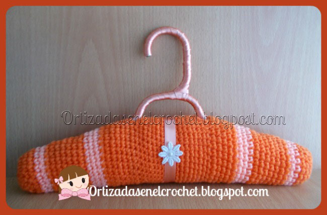 Ganchos para colgar ropa - crochet | Ortizadas en el crochet