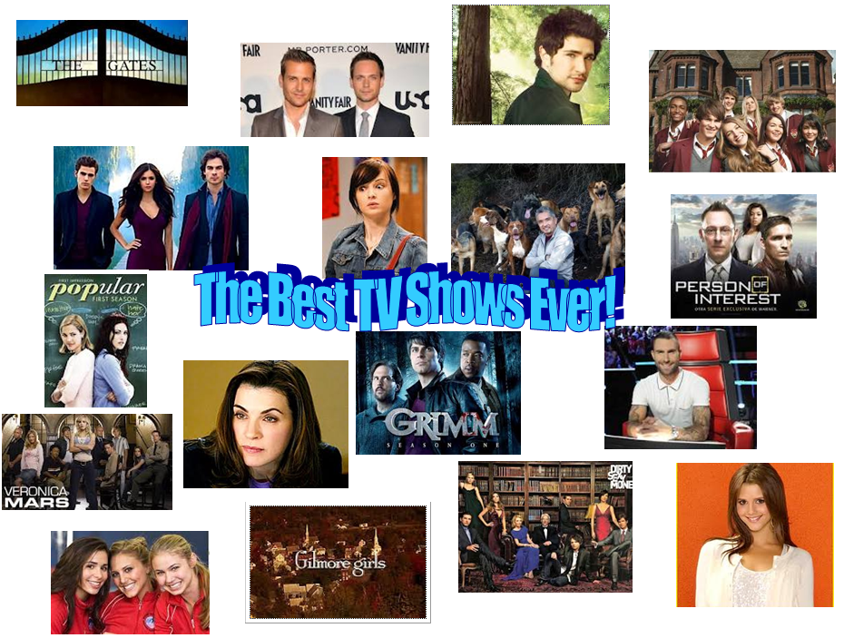 The Dark Night: Tv Show Collage...