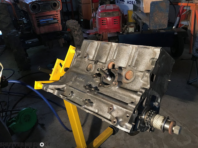 Grandpa's Truck day 4 and 5 - Engine prep, assembly, and install!