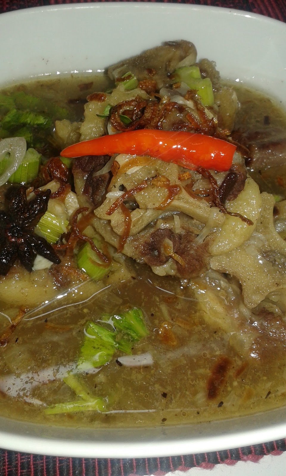 Inspirasi Dapurku: Sup Ekor Lembu.