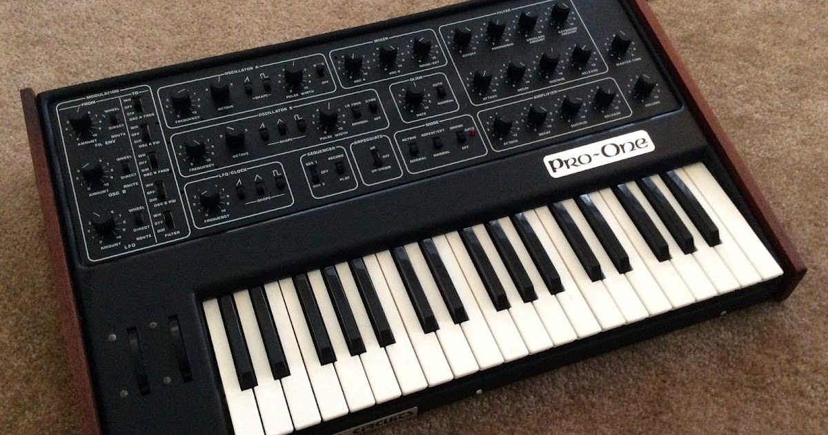 MATRIXSYNTH: Sequential Circuits Pro One Synthesizer Turbo CPU MIDI + CV