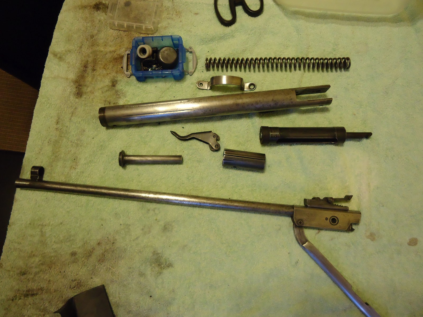 AIR RIFLES AND SHOOTING: Umarex B2 (Renovation / strip / rebuild)