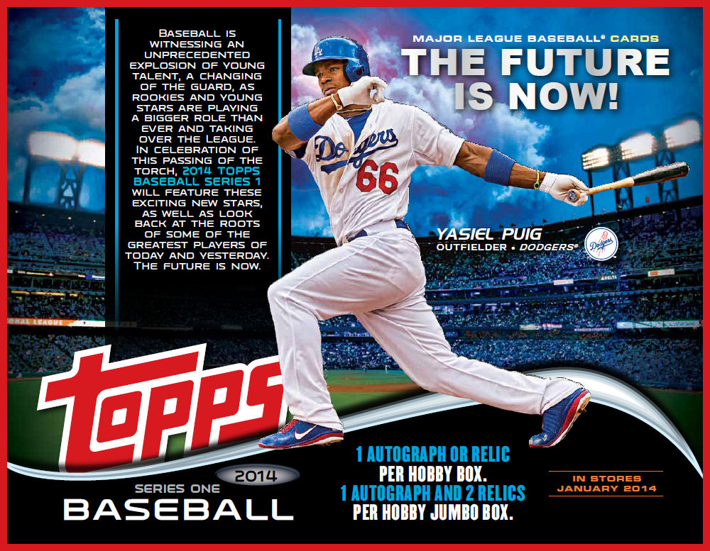 DCS Sports Cards Blog: 2014 Topps Series 1 Baseball Cards Preview