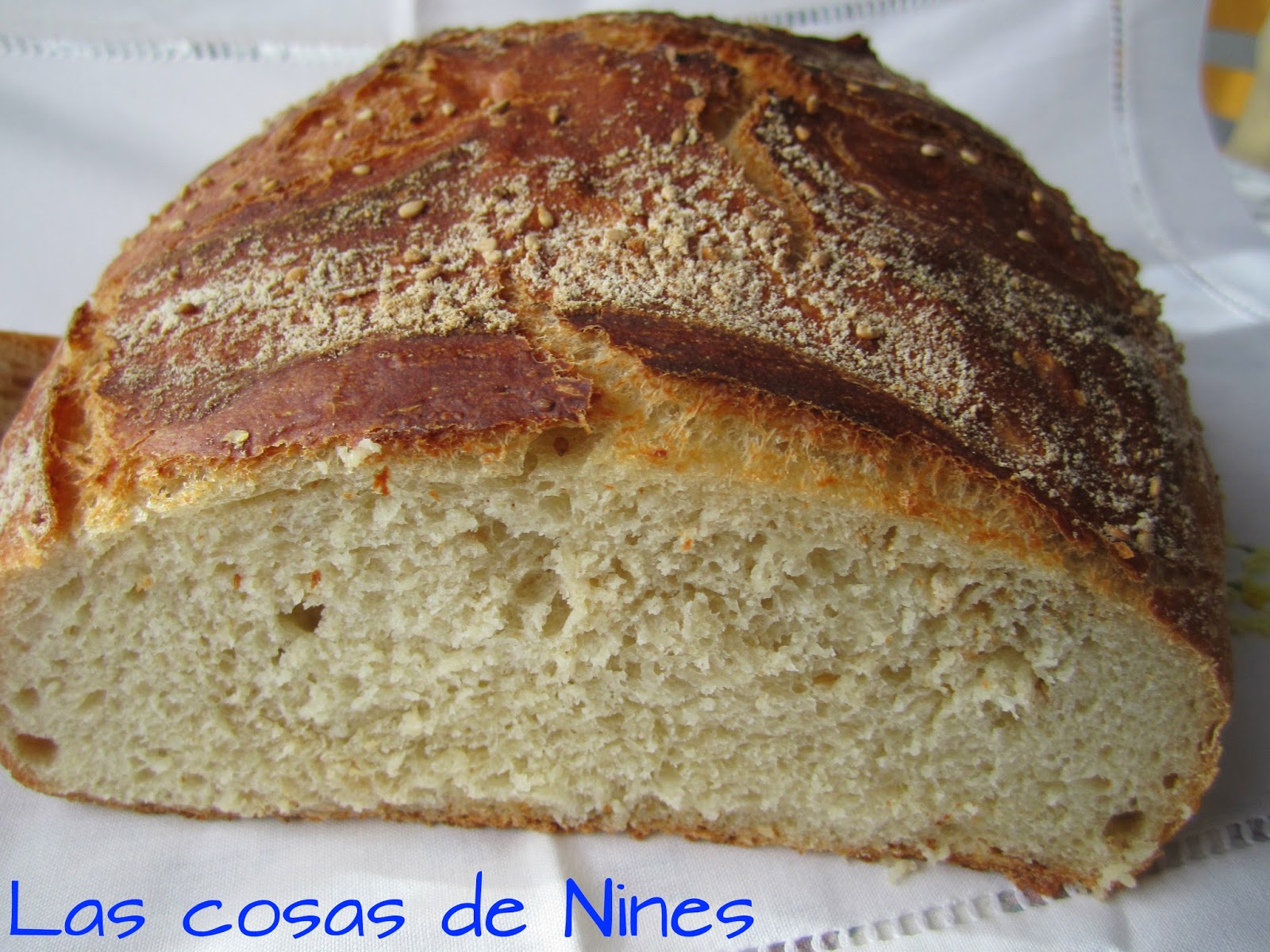 Las cosas de Nines: PAN DE PAYÉS A MI MANERA