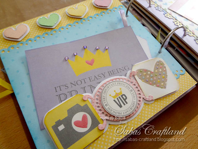 Saba's Craft Land: Scrapbook (Memory Book): Princess