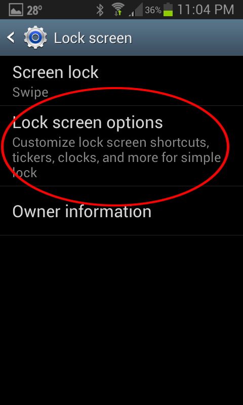 Ben's Blog: Lockscreen Shortcuts