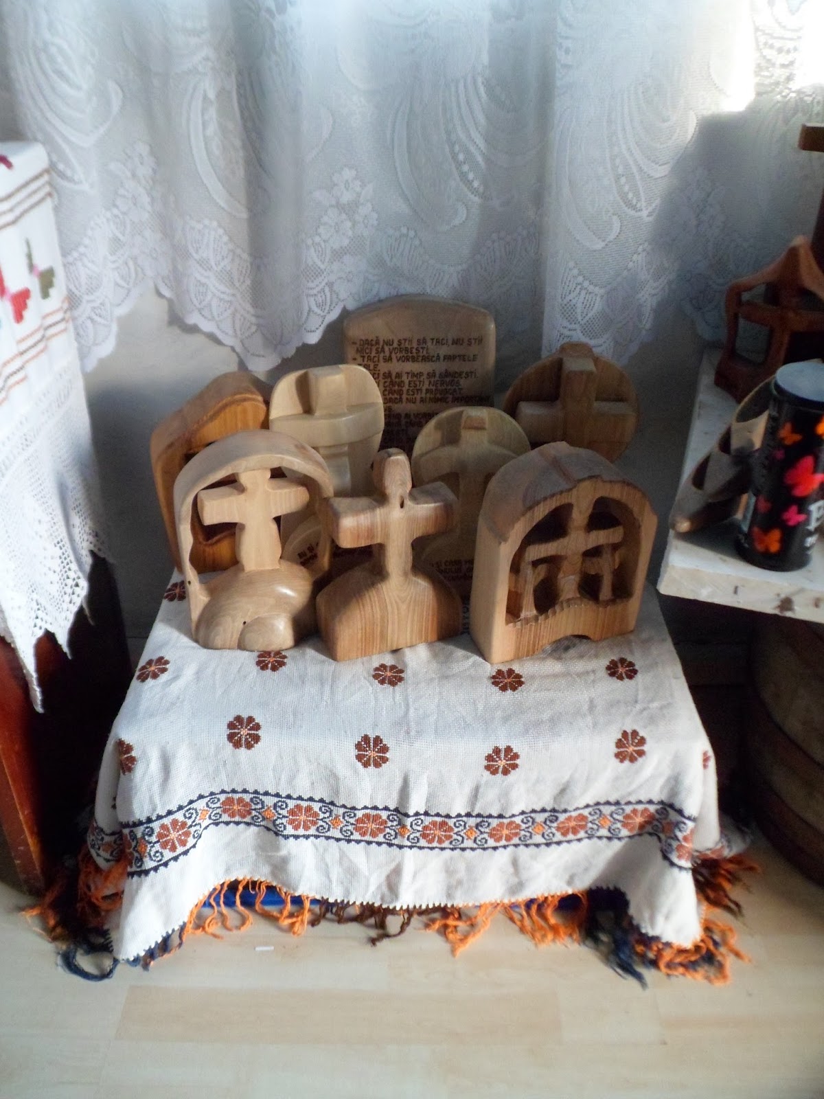 Nicolae Onu - mester popular in lemn si piatra