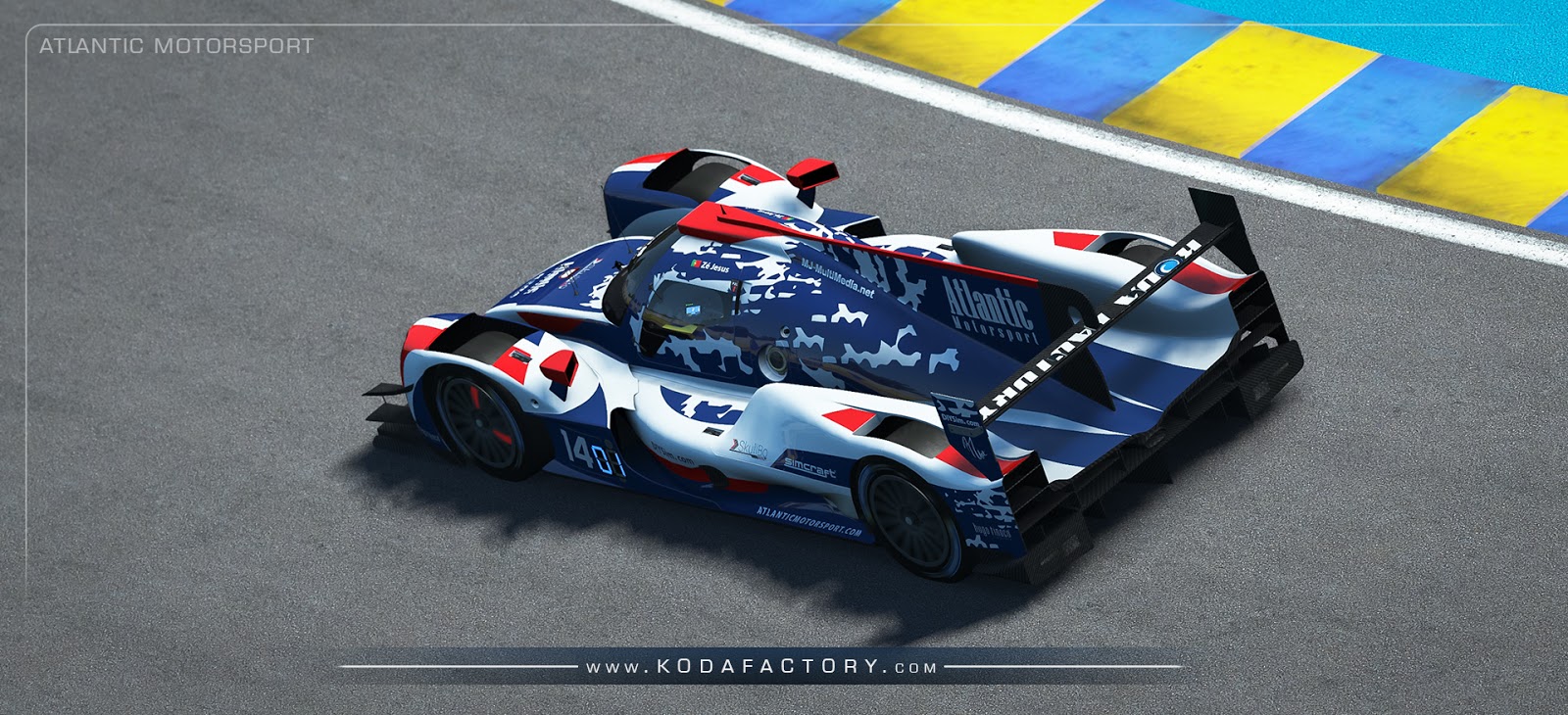 Koda Factory: Atlantic Motorsport Oreca 07 LMP2 | rFactor2