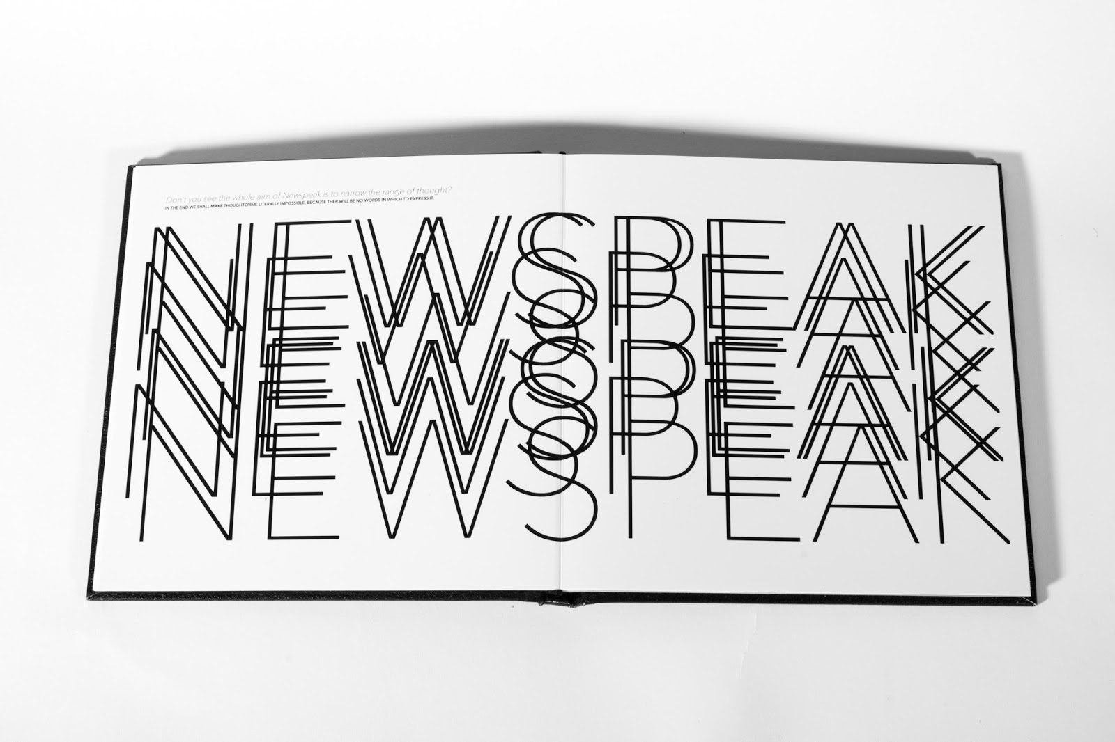 1984 Newspeak (Student Project) – Packaging Of The World