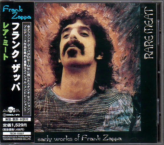 ZAPPA - CUCAMONGA YEARS: Rare Meat early works of Frank Zappa / Donna ...