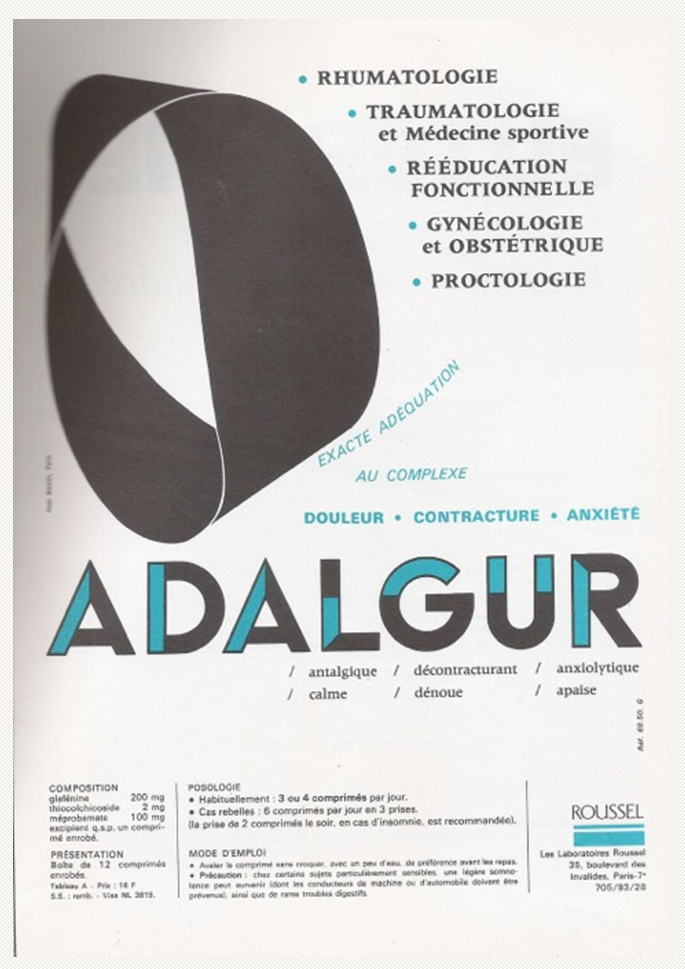 etunpeudepubmedicales: spécimen numéro I - ADALGUR (R)