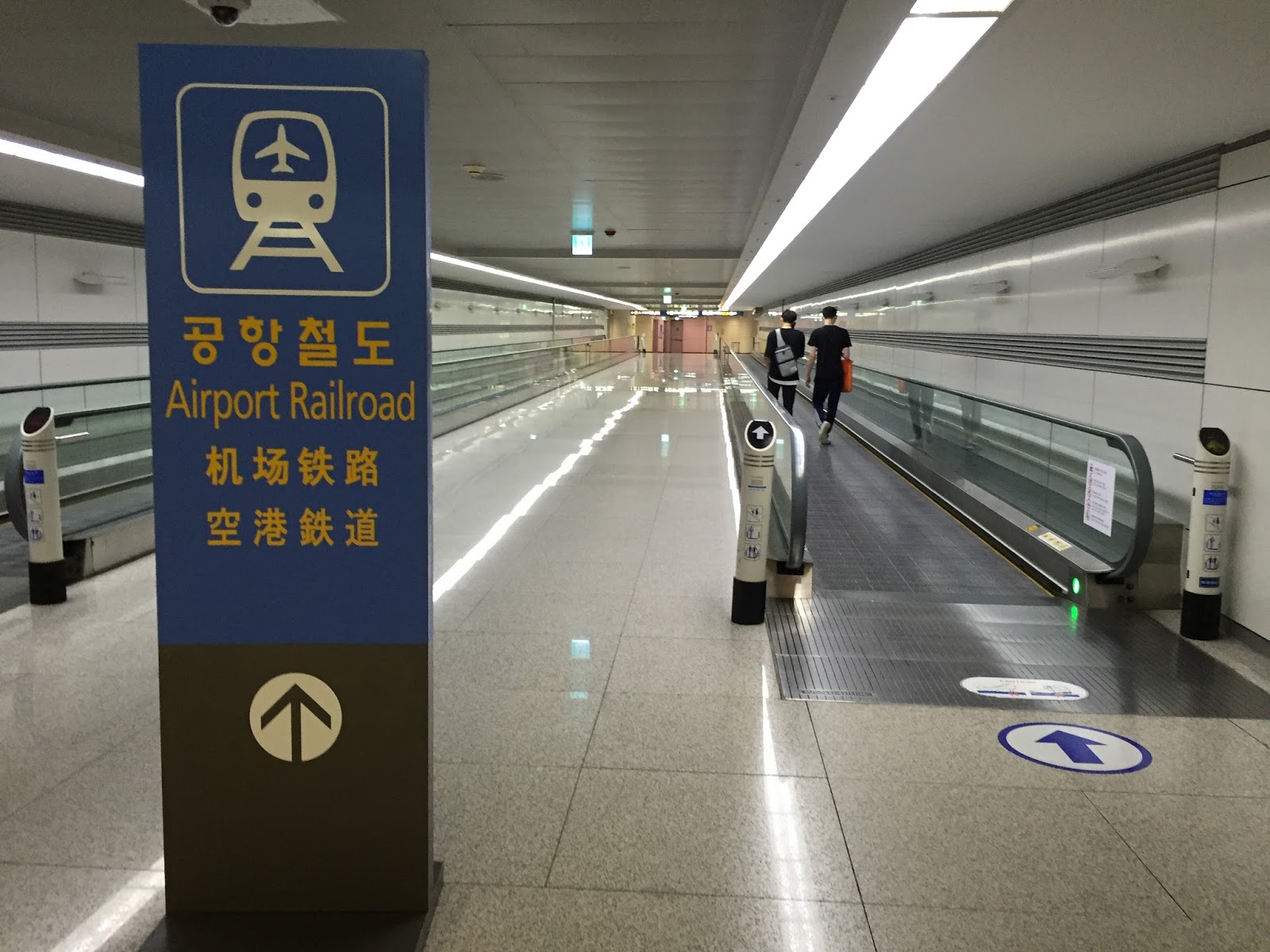 AREX: [AREX - All Stop Train] From Incheon Int'l Airport to Seoul