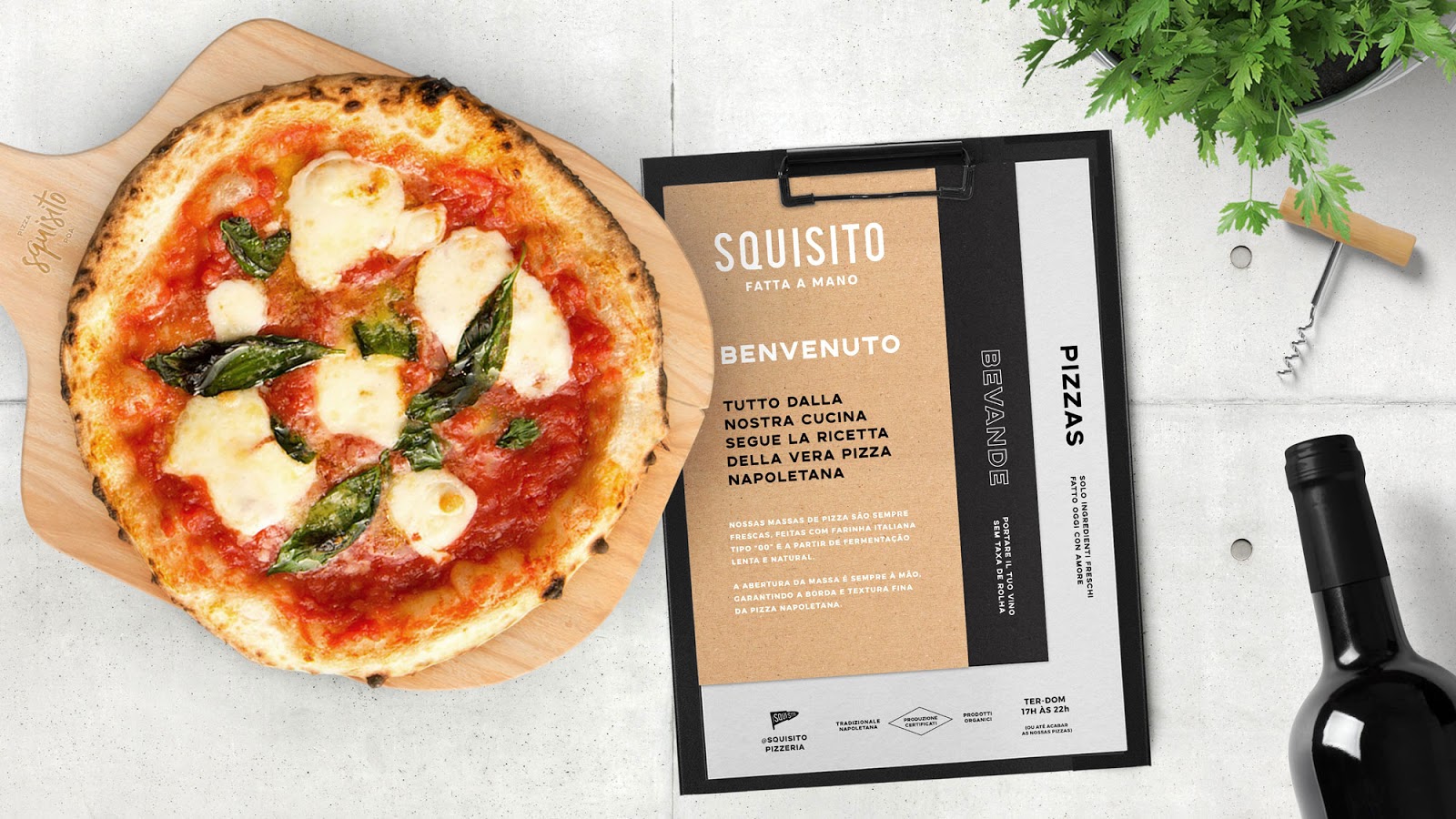 Squisito Pizzeria – Packaging Of The World