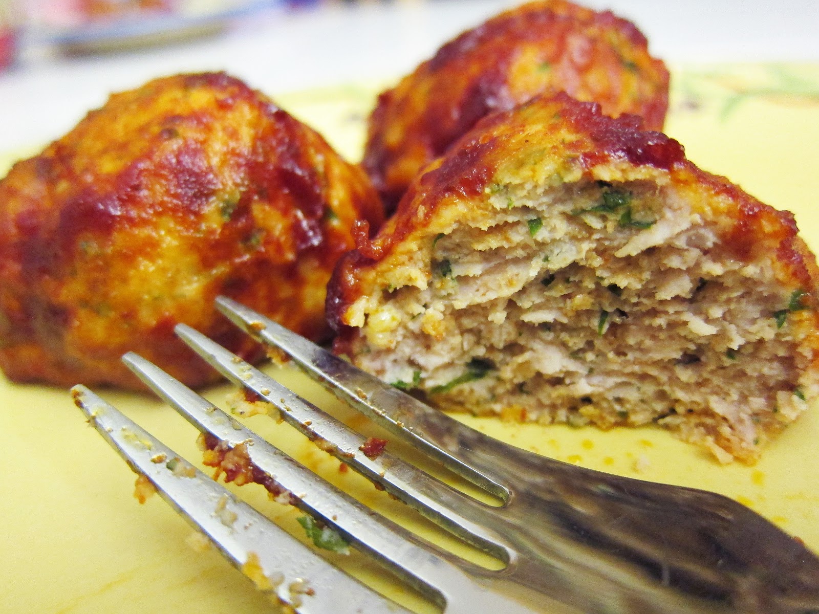 Bloatal Recall: Chicken Meatballs with Tomato-Balsamic Glaze