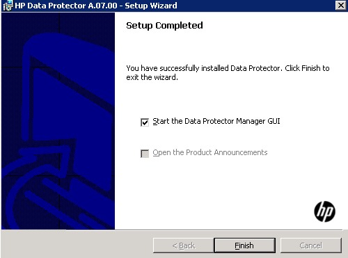 Установка и начальная настройка HP Data Protector 7.0 | IT-пилот