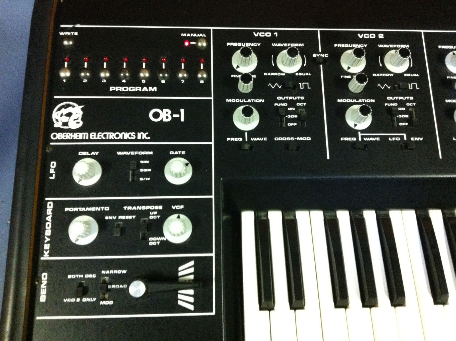 MATRIXSYNTH: Oberheim OB-1 Analog Synthesizer *Recently Serviced* SN 0110