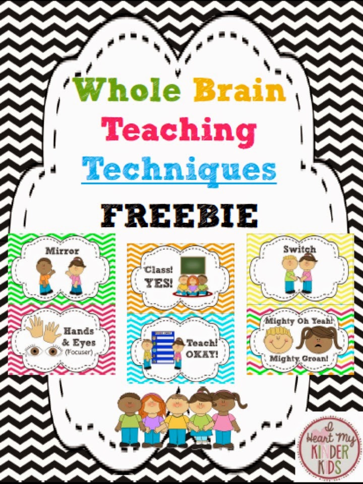 I Heart My Kinder Kids: Whole Brain Teaching Techniques on Manic Monday