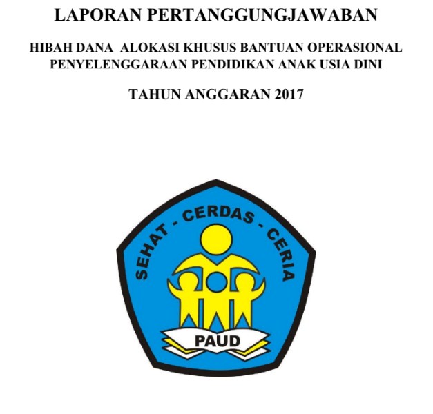 contoh laporan pertanggungjawaban dana bop paud 2017