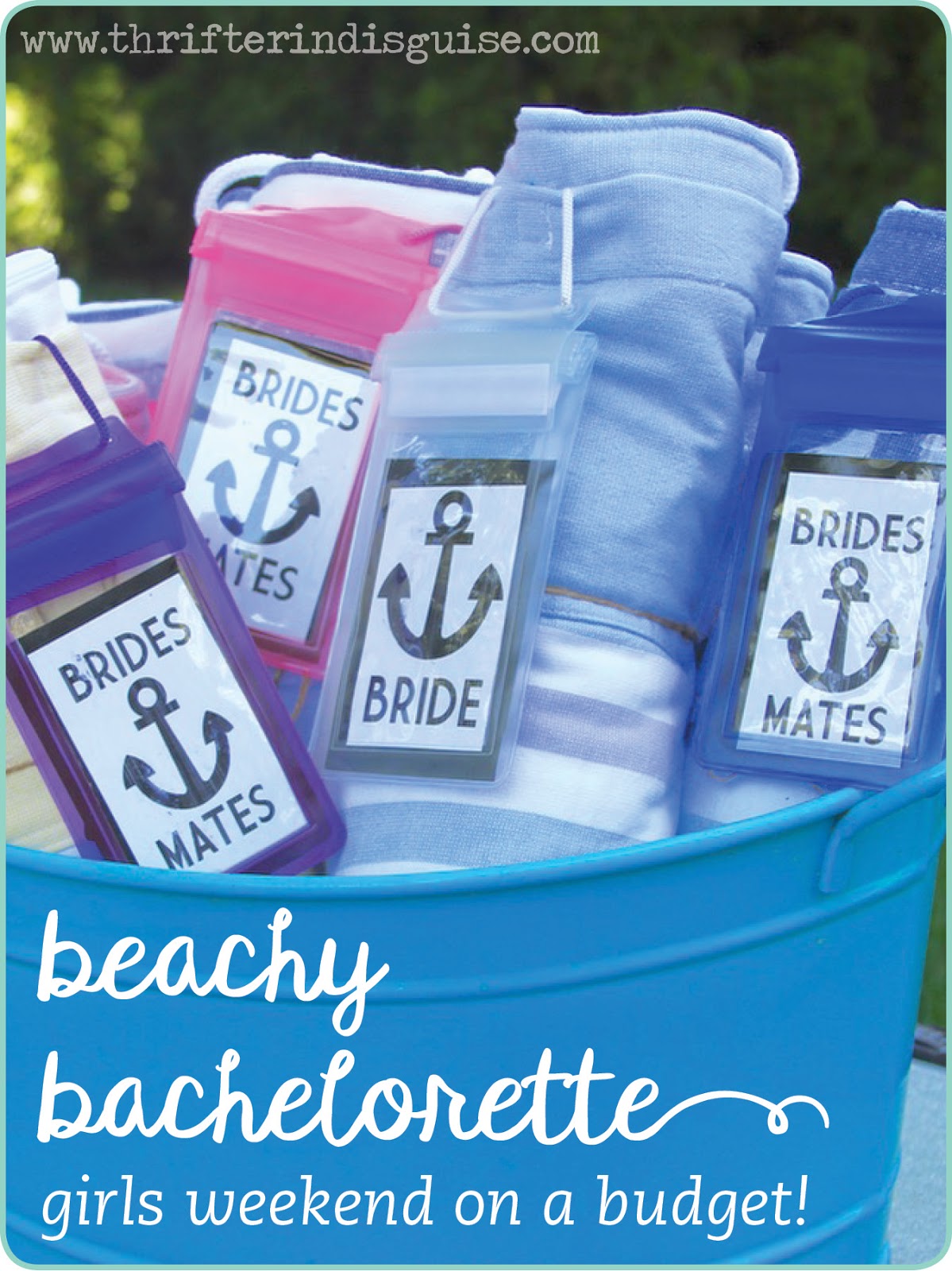 A Thrifter In Disguise Beach Bachelorette Party DIY Ideas A Thrifter In Disguise Beach Bachelorette Party DIY Ideas