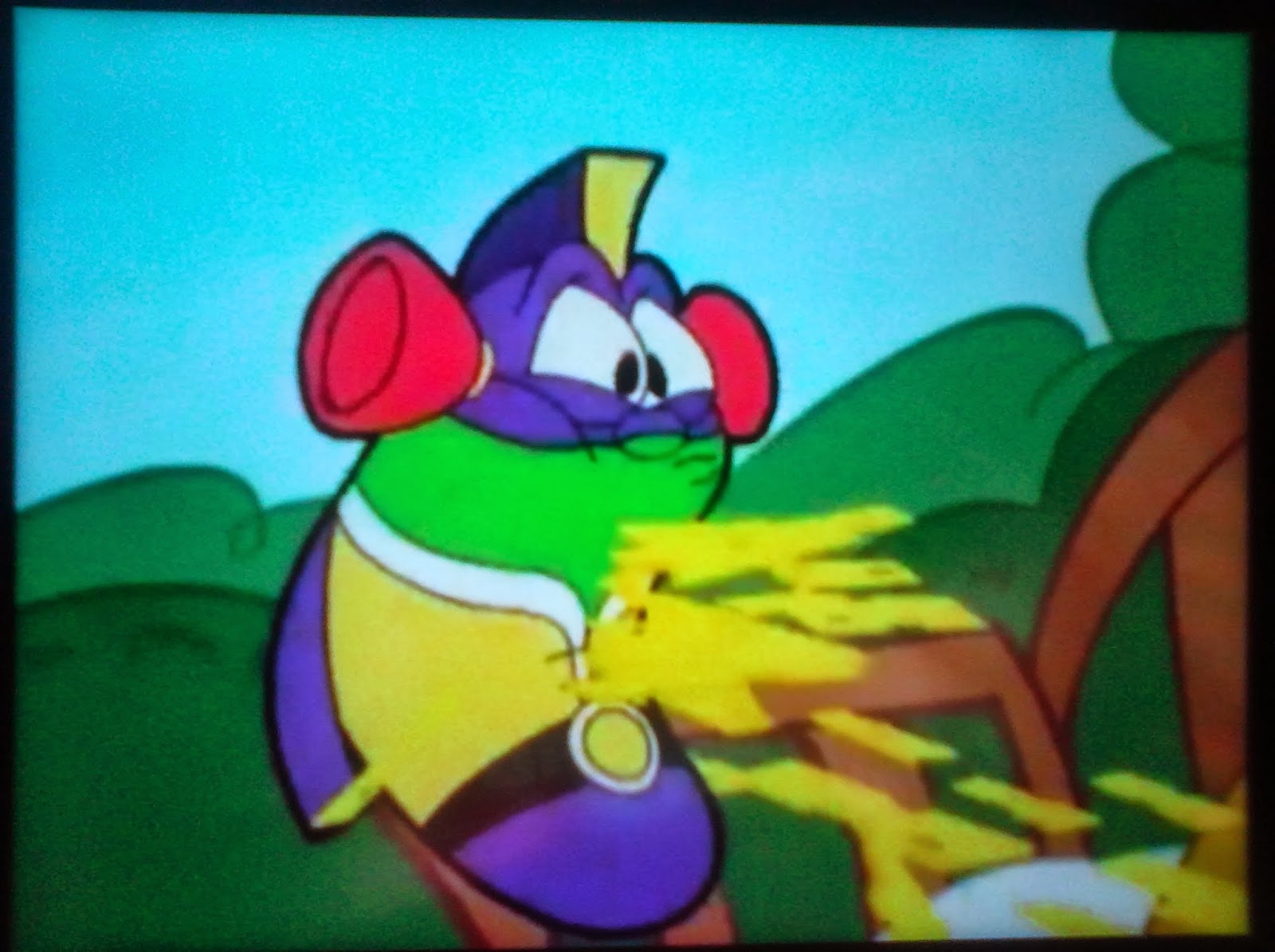 Angry Eyebrows Larryboy