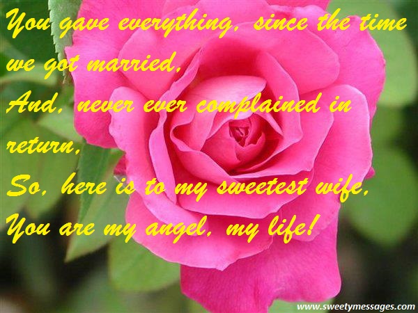 CUTE LOVE TEXTS FOR WIFE