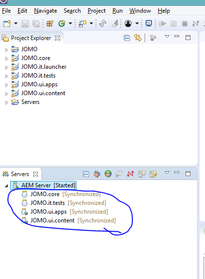 AEM/CQ5 : Configuration of AEM Plugin for Eclipse