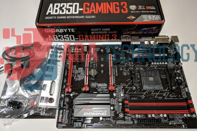 Gigabyte AB350-Gaming 3 Motherboard Review ~ aratechnology