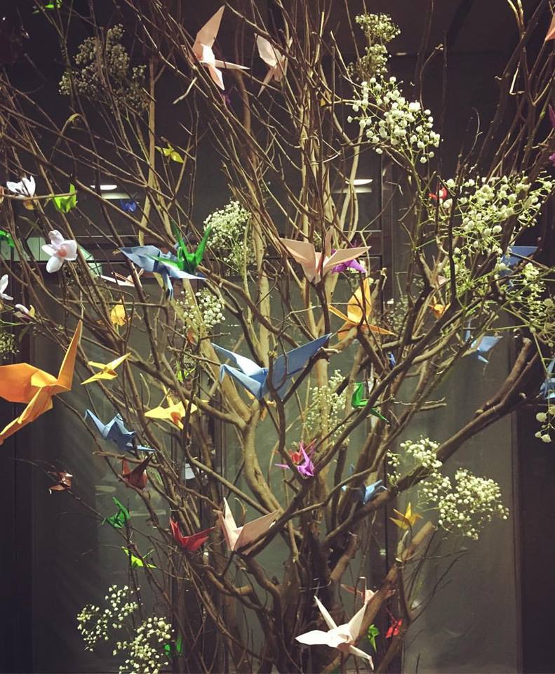 DIY Origami Wishing Tree