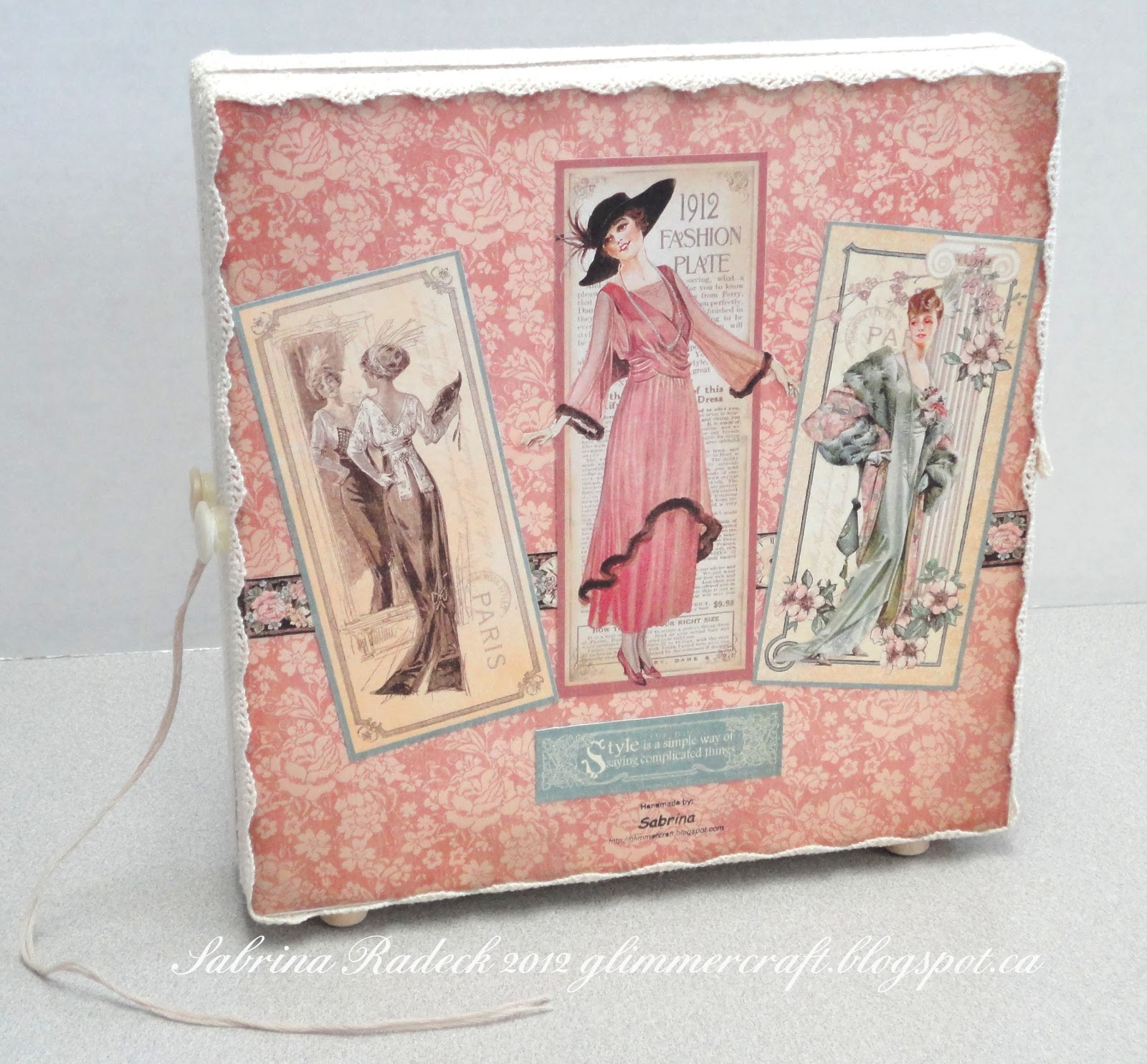 Hidden Mini-Album For Sept Scrapbook Parade Class | Aspiring to Creativity