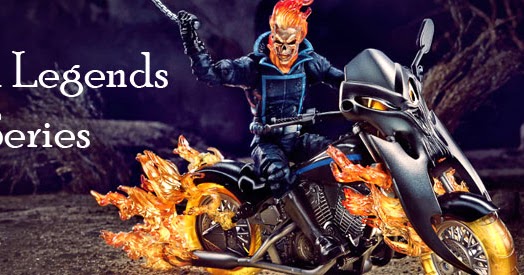 Marvel Legends Rider Series Ghost Rider & Black Widow Coming