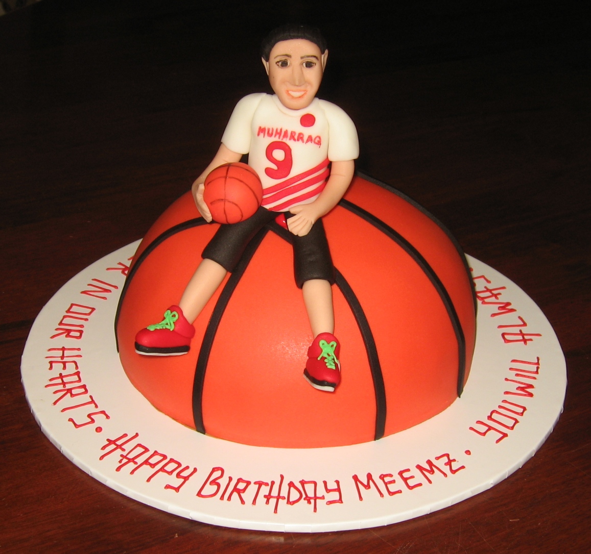 Let Them Eat Cake: Basketball player