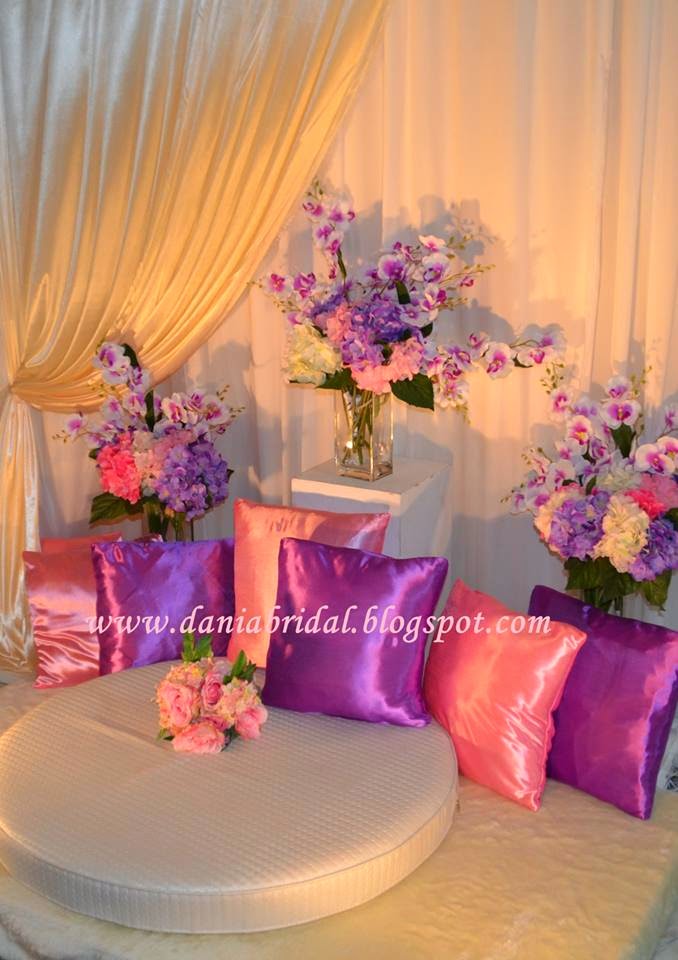 PELAMIN TEMA PINK PURPLE DESA PANDAN AMPANG ~ BUTIK PENGANTIN DANIA
