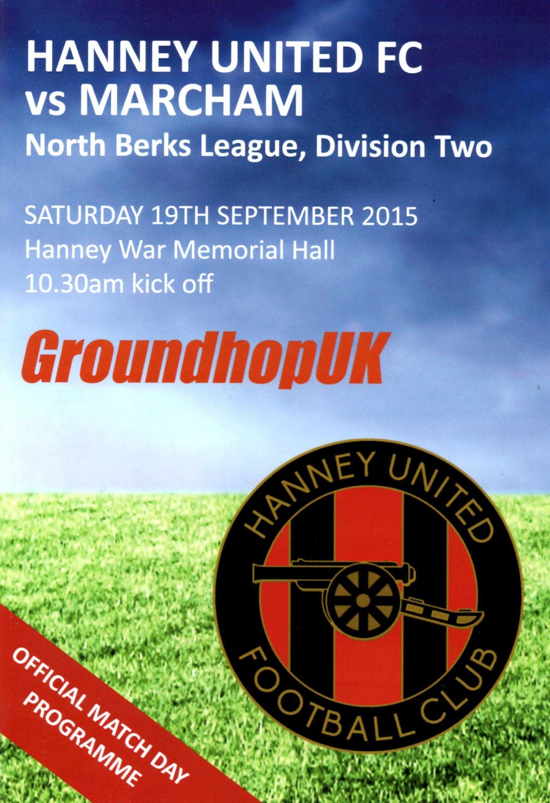 Hanney United v Marcham