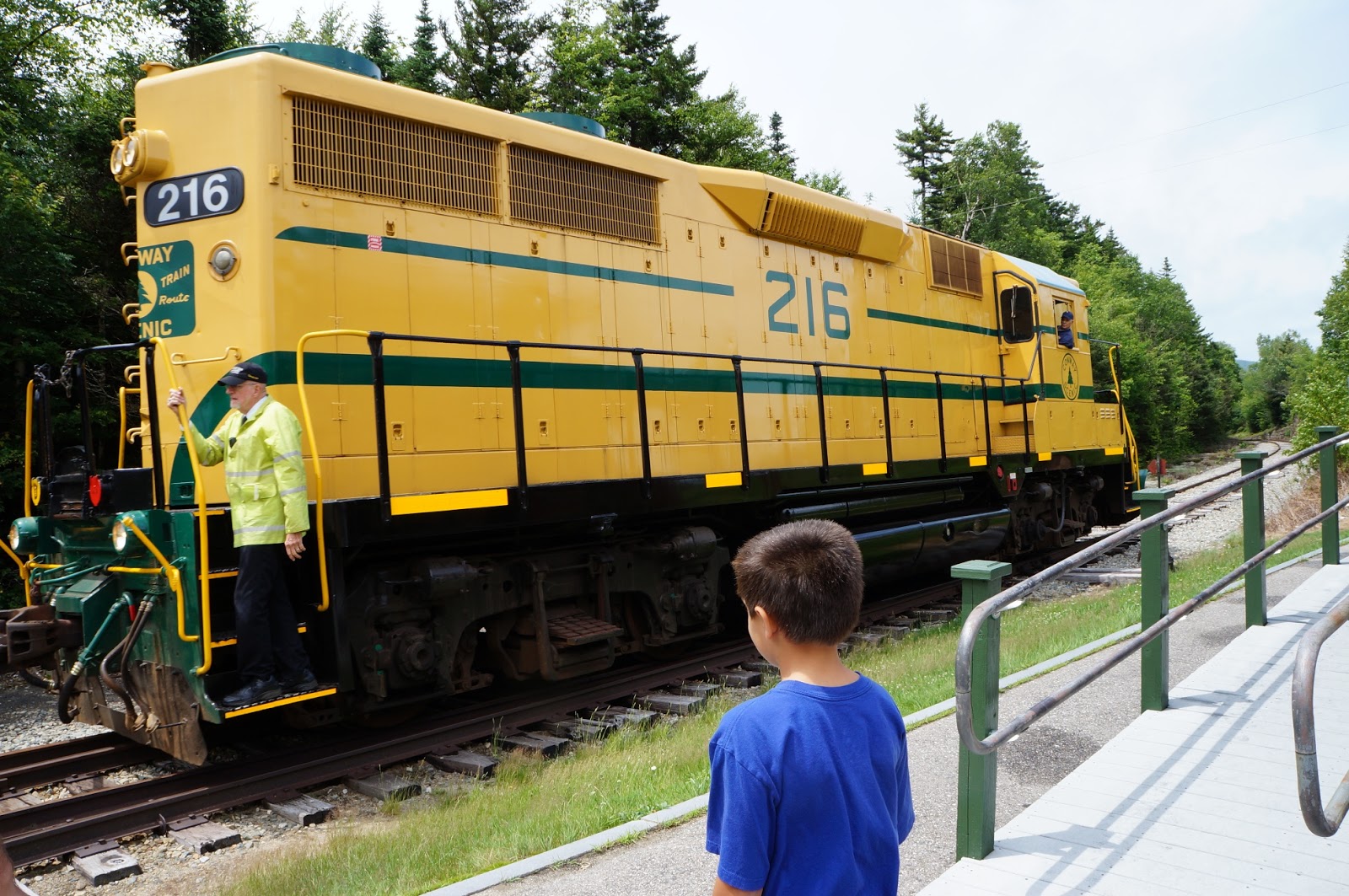 Evan and Lauren's Cool Blog: 7/11/13: Conway Scenic Railroad Crawford ...