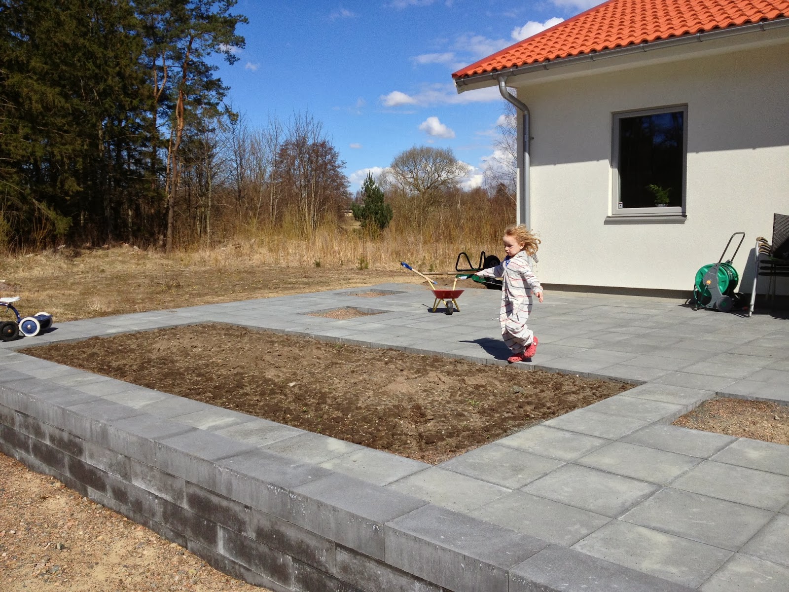 Villa Åsidan: Uppföljning, framsida hus.
