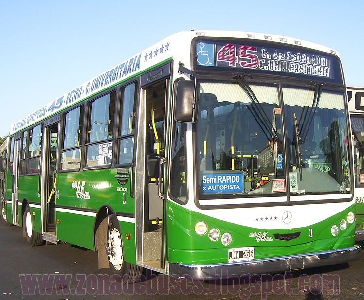 Colectibus - Zona de Buses: LINEA 45