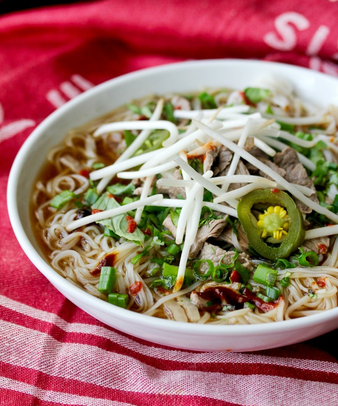 Quick Beef Pho | Phở Bò Nhanh | Karen's Kitchen Stories